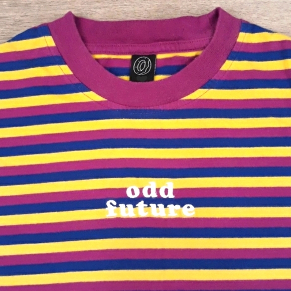 Odd Future | Shirts | Odd Future Striped Tee Xl Unisex Big Fun Bright Nwot Tyler The Creator Buy ...